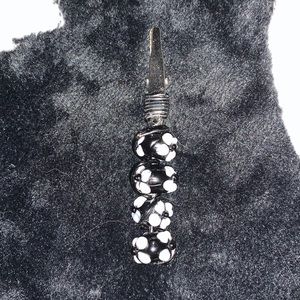 ajs custom | Other | Black Flower Roach Clip Hand Made Custom Made Of 1 ...